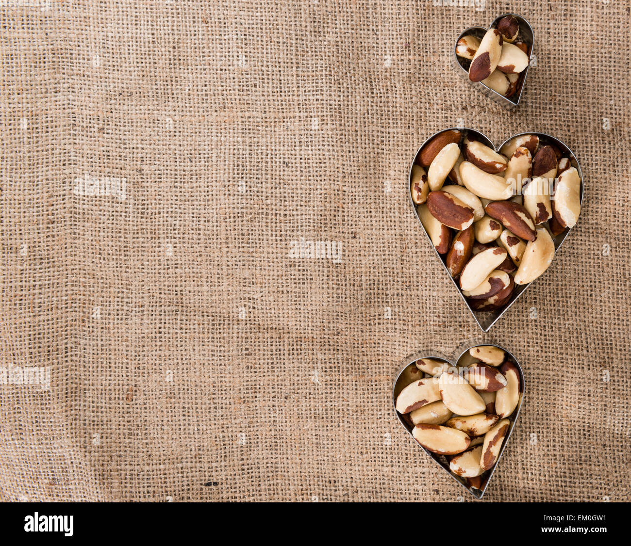 Portion of healthy Brazil Nuts as detailed close-up shot Stock Photo ...