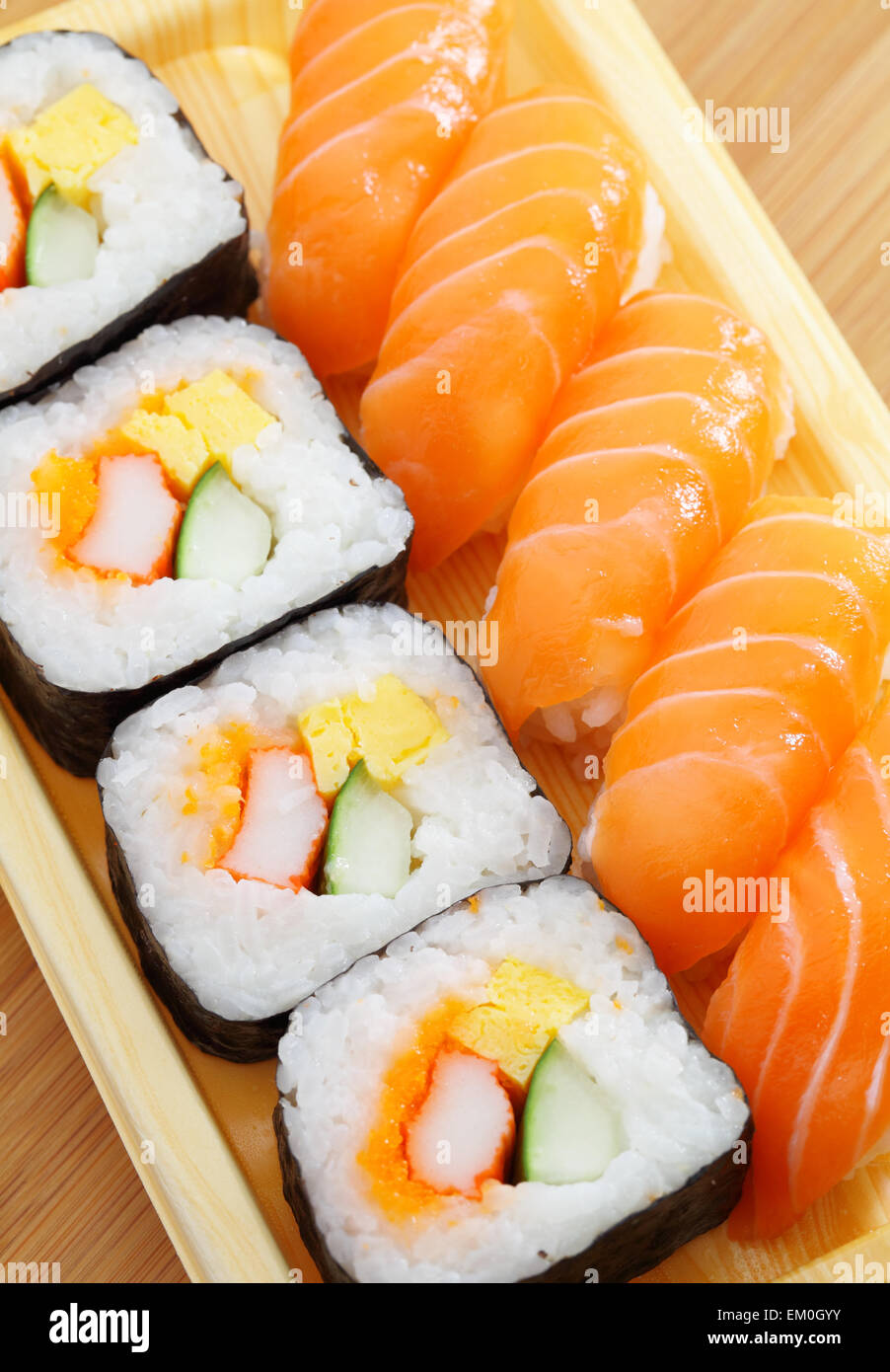 Egg salmon bento box hi-res stock photography and images - Alamy