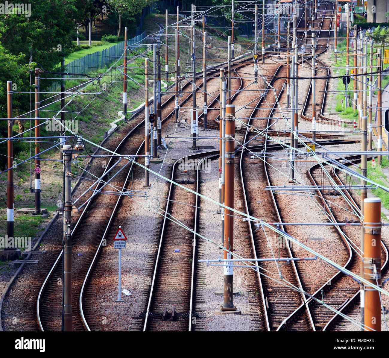 Car cross train track hi-res stock photography and images - Alamy