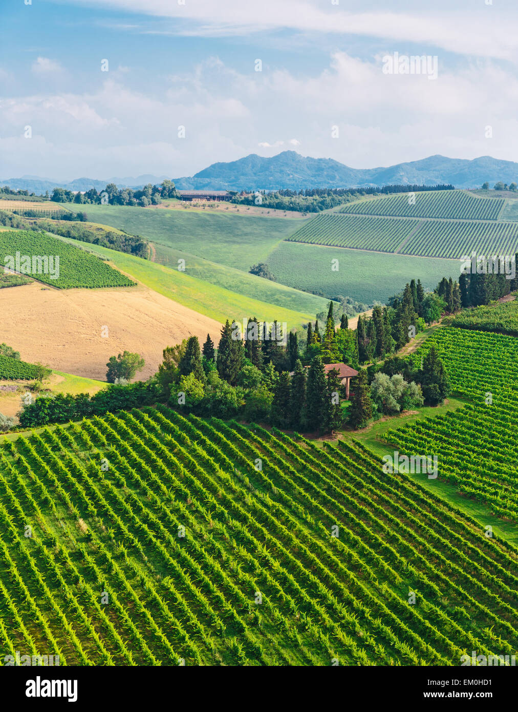 Typical Tuscan farmhouse in Italy Stock Photo - Alamy