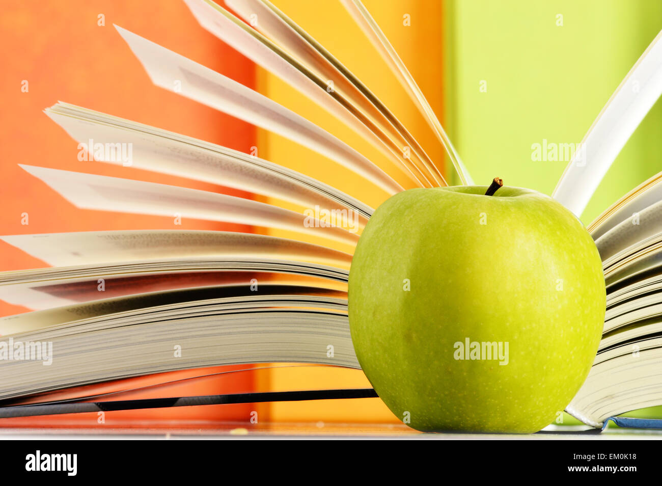 Apple book cover hi-res stock photography and images - Alamy