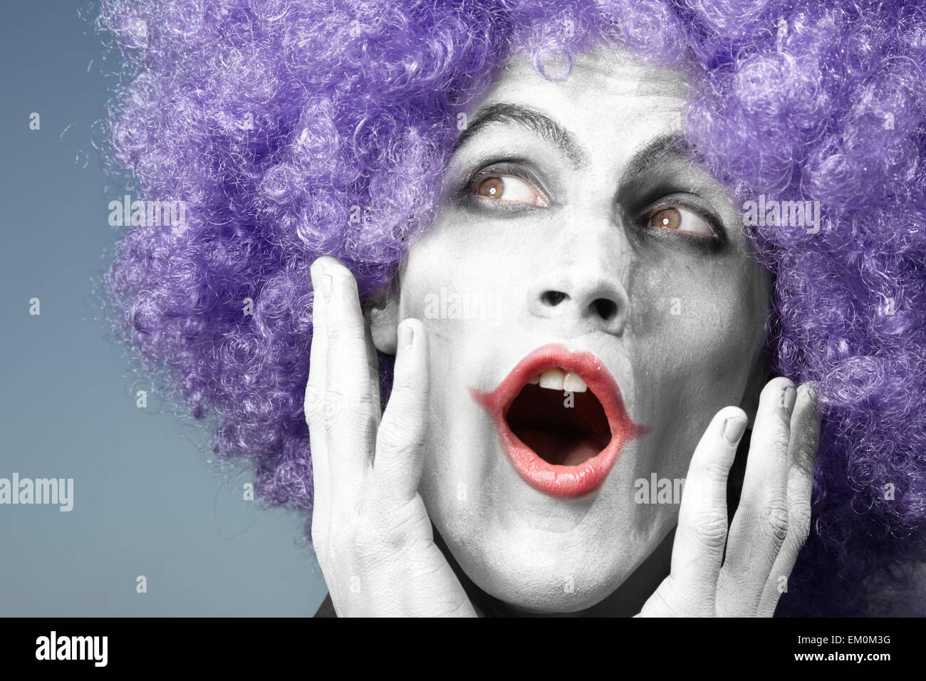 Clown singer hi-res stock photography and images - Alamy