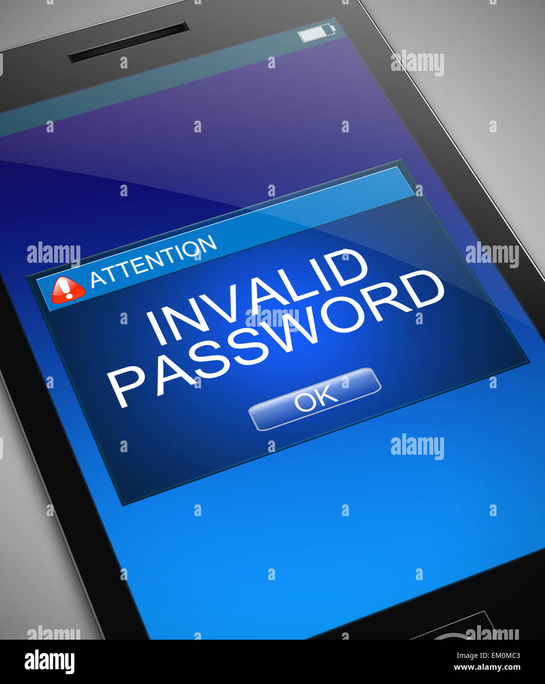 Invalid password concept Stock Photo - Alamy Invalid password concept Stock Photo - Alamy