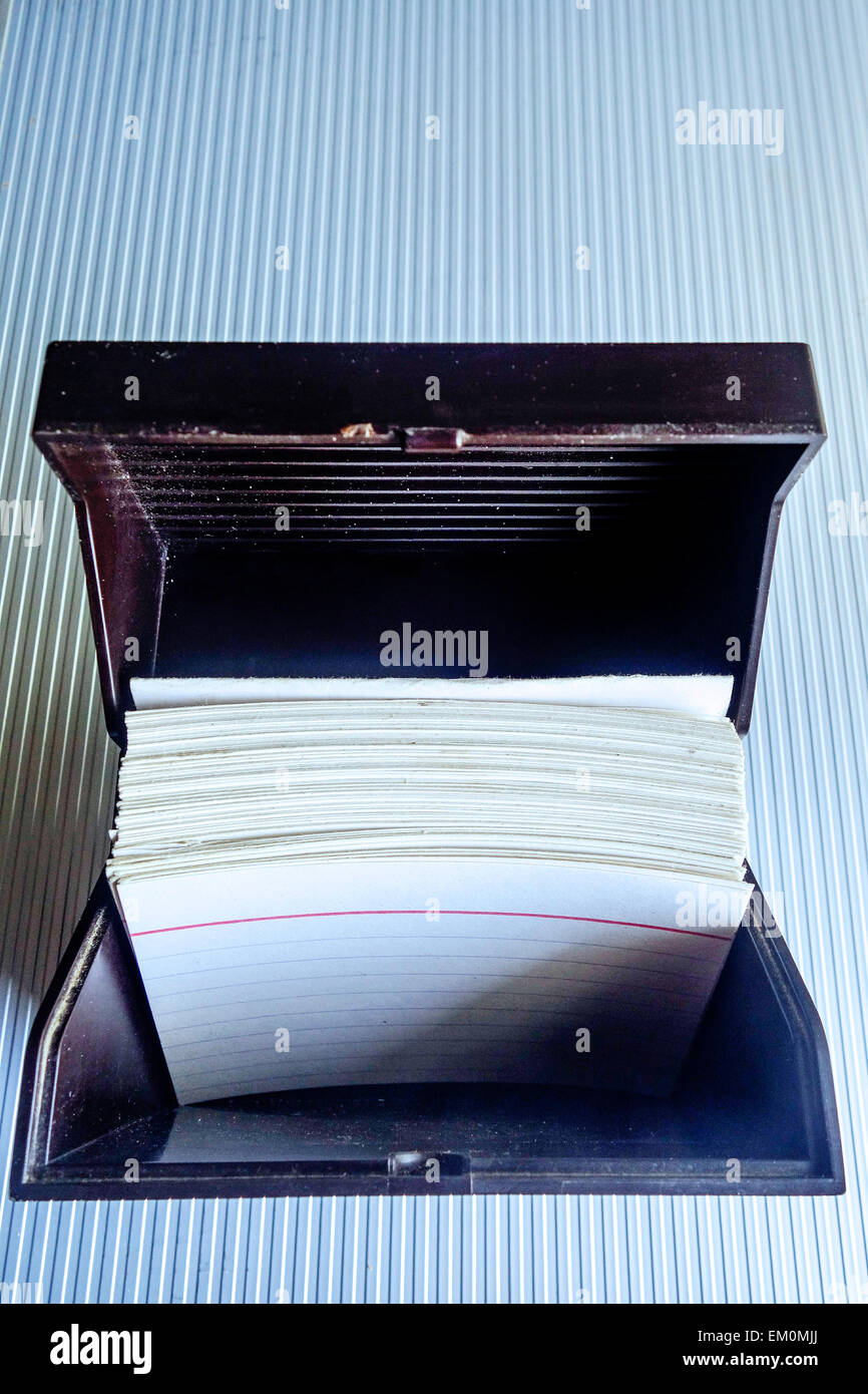 Index card hi-res stock photography and images - Alamy