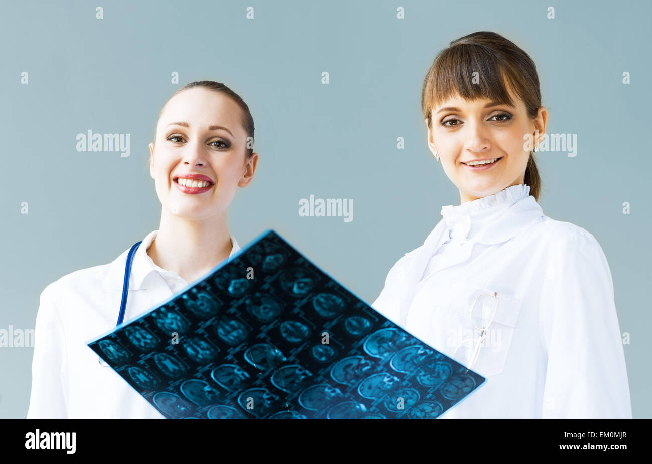 image of two doctors Stock Photo - Alamy