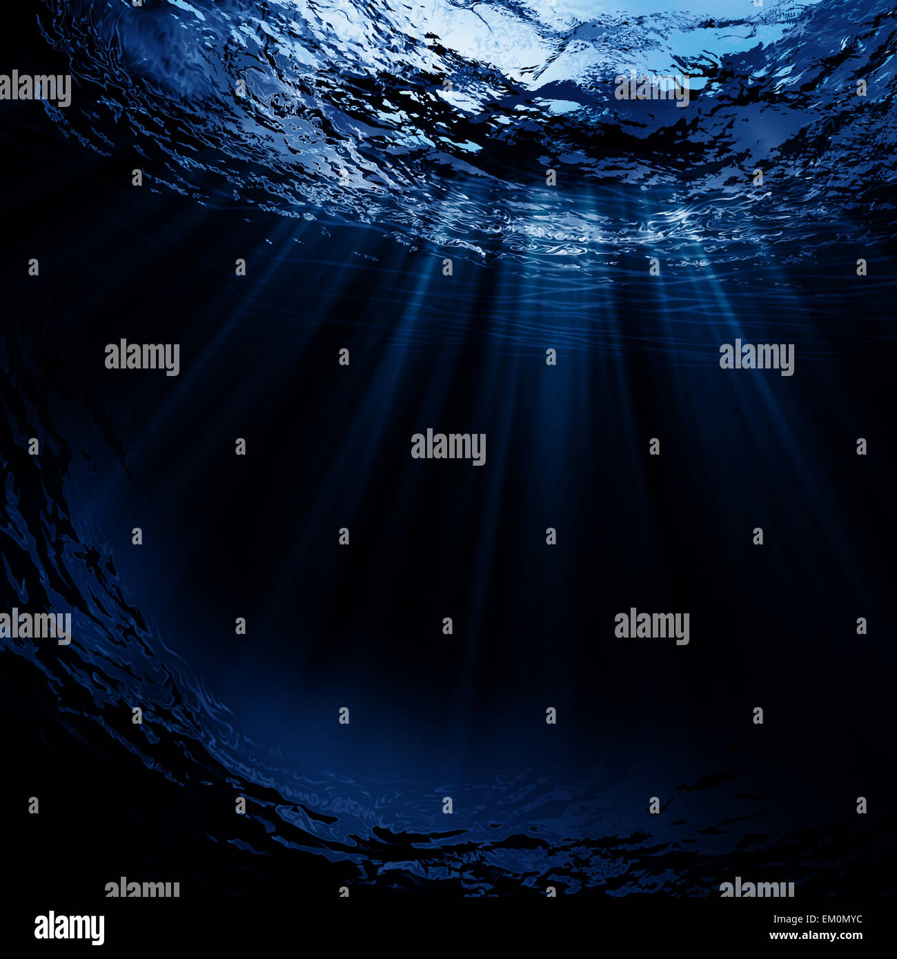 Deep water, abstract natural backgrounds Stock Photo - Alamy