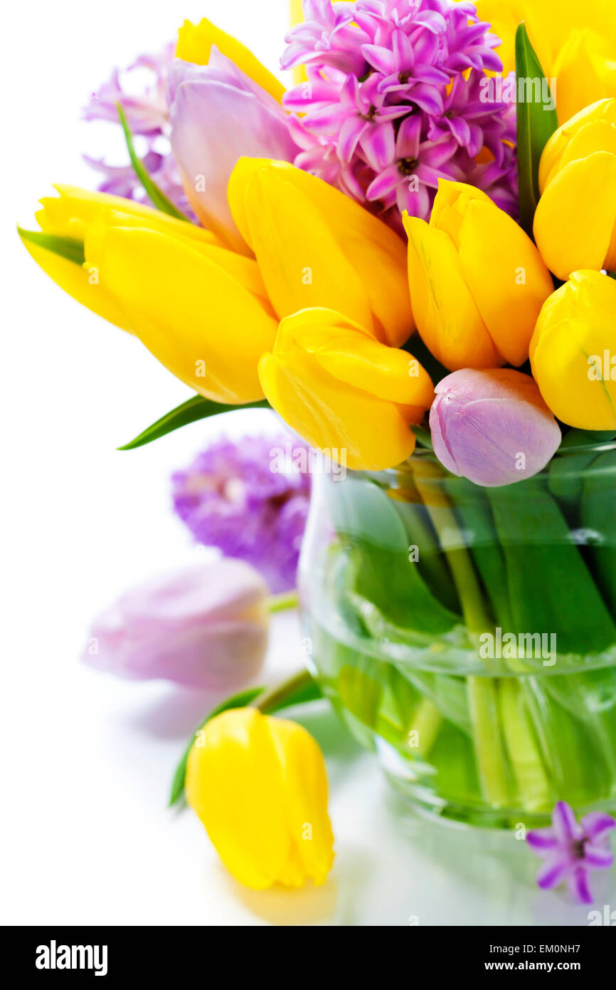 Beautiful spring flowers Stock Photo - Alamy