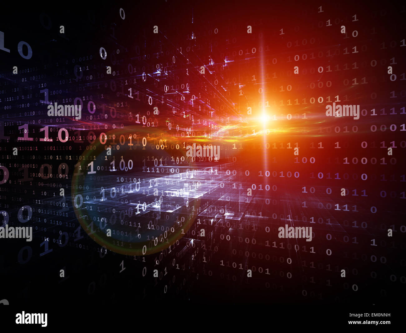 Depth of Numbers Stock Photo - Alamy