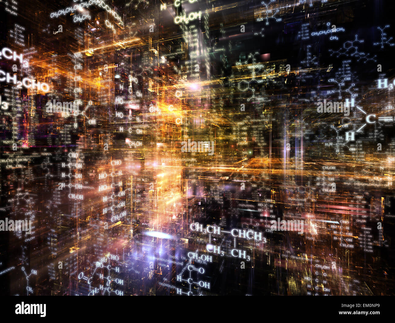 Energy of Fractal Dimensions Stock Photo - Alamy