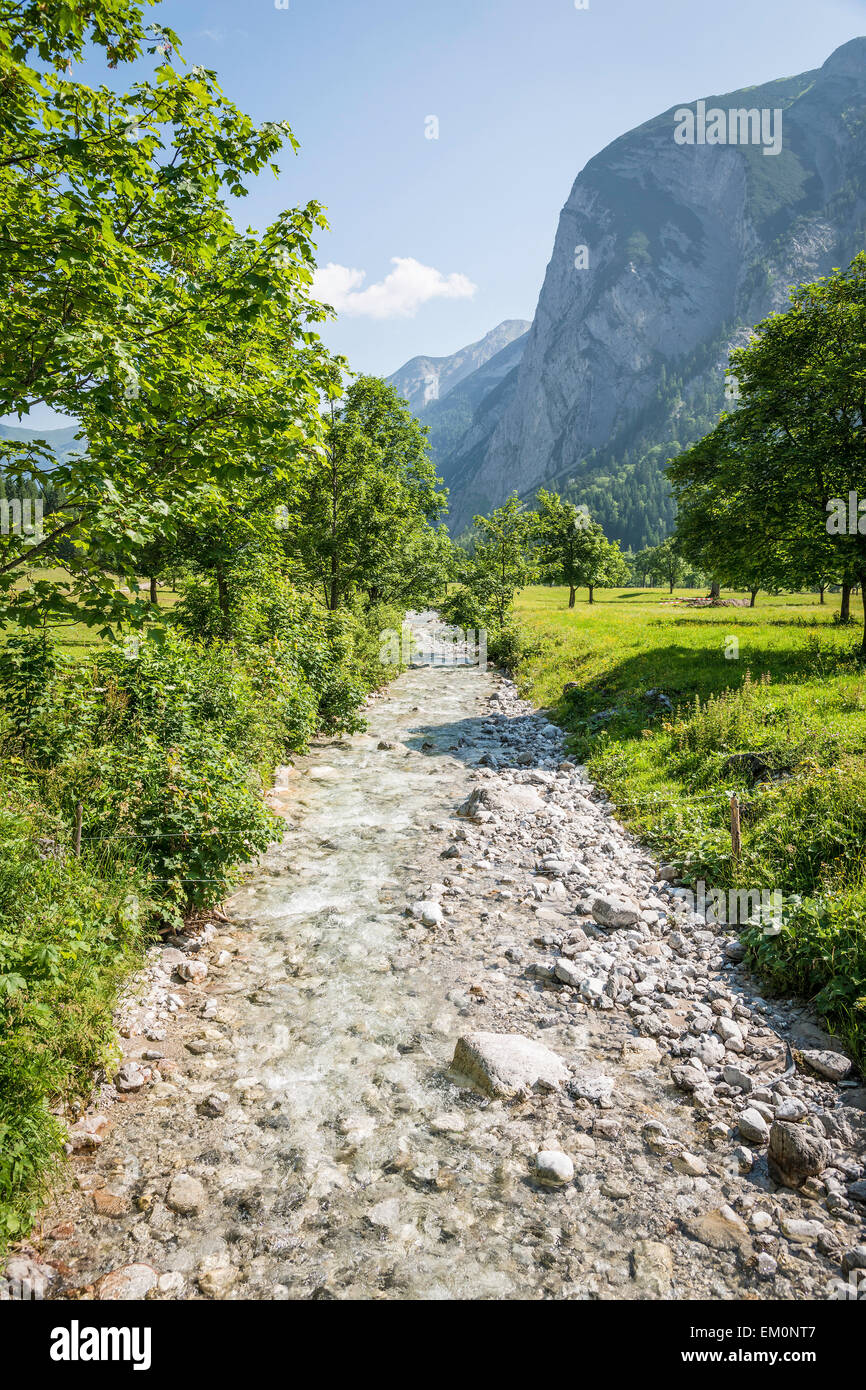 River in Austrian Alps Stock Photo - Alamy