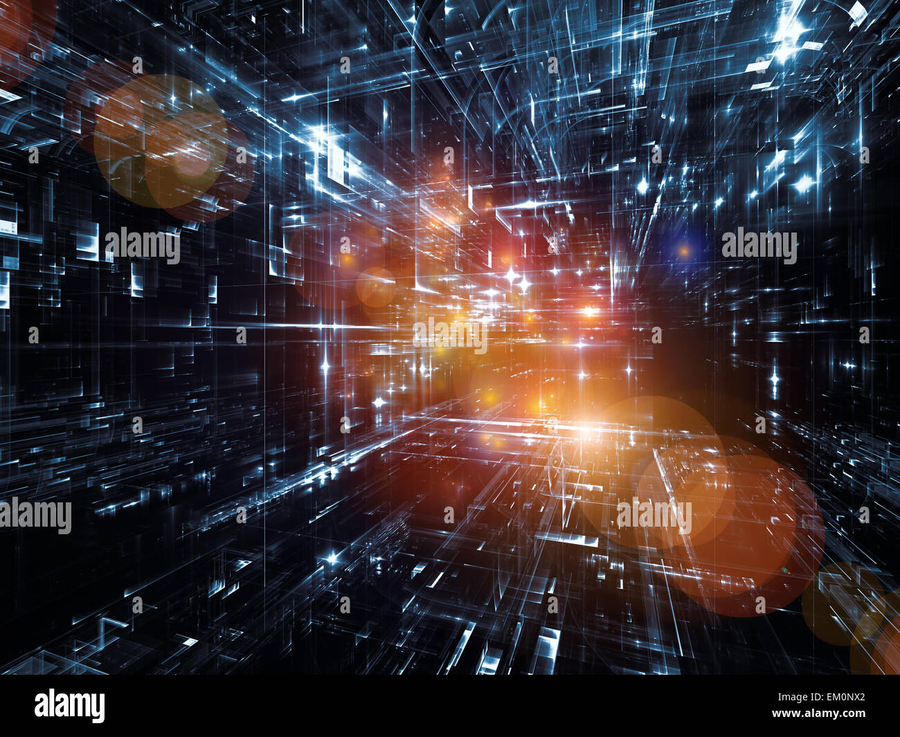 The Living Fractal World Stock Photo - Alamy