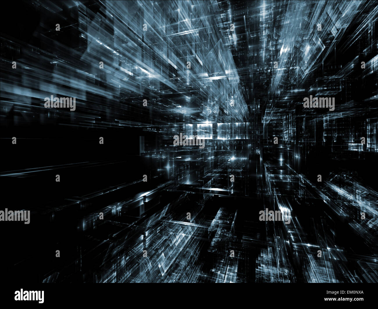 Fractal World Arrangement Stock Photo - Alamy