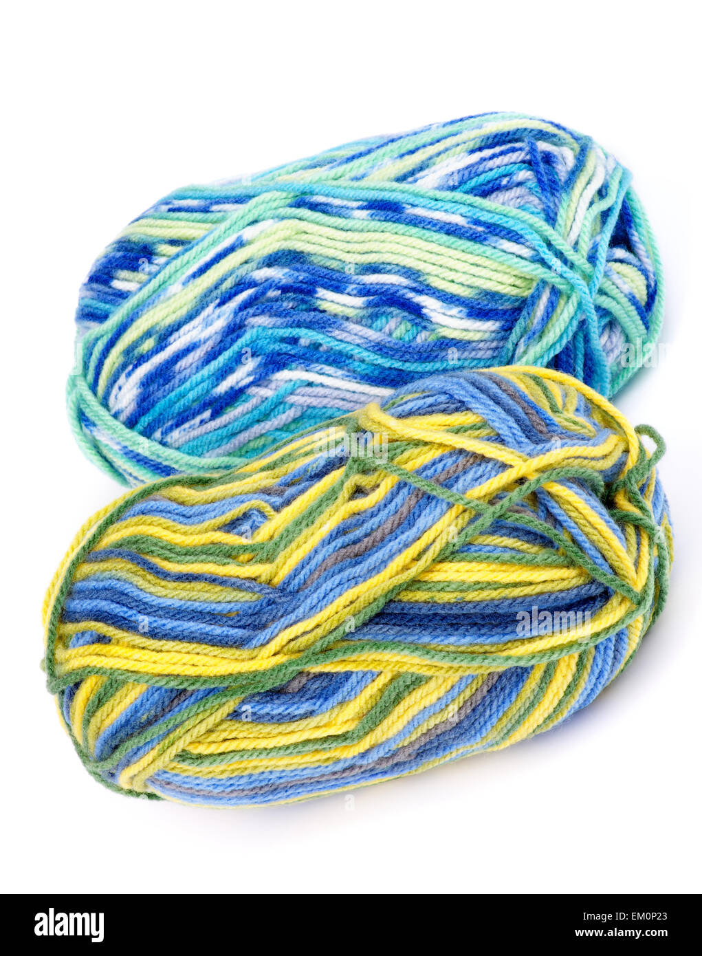 Skeins wool yarn knitting Cut Out Stock Images & Pictures - Alamy