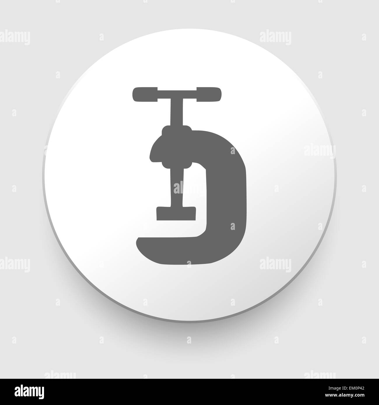 black white vice symbol Stock Photo - Alamy