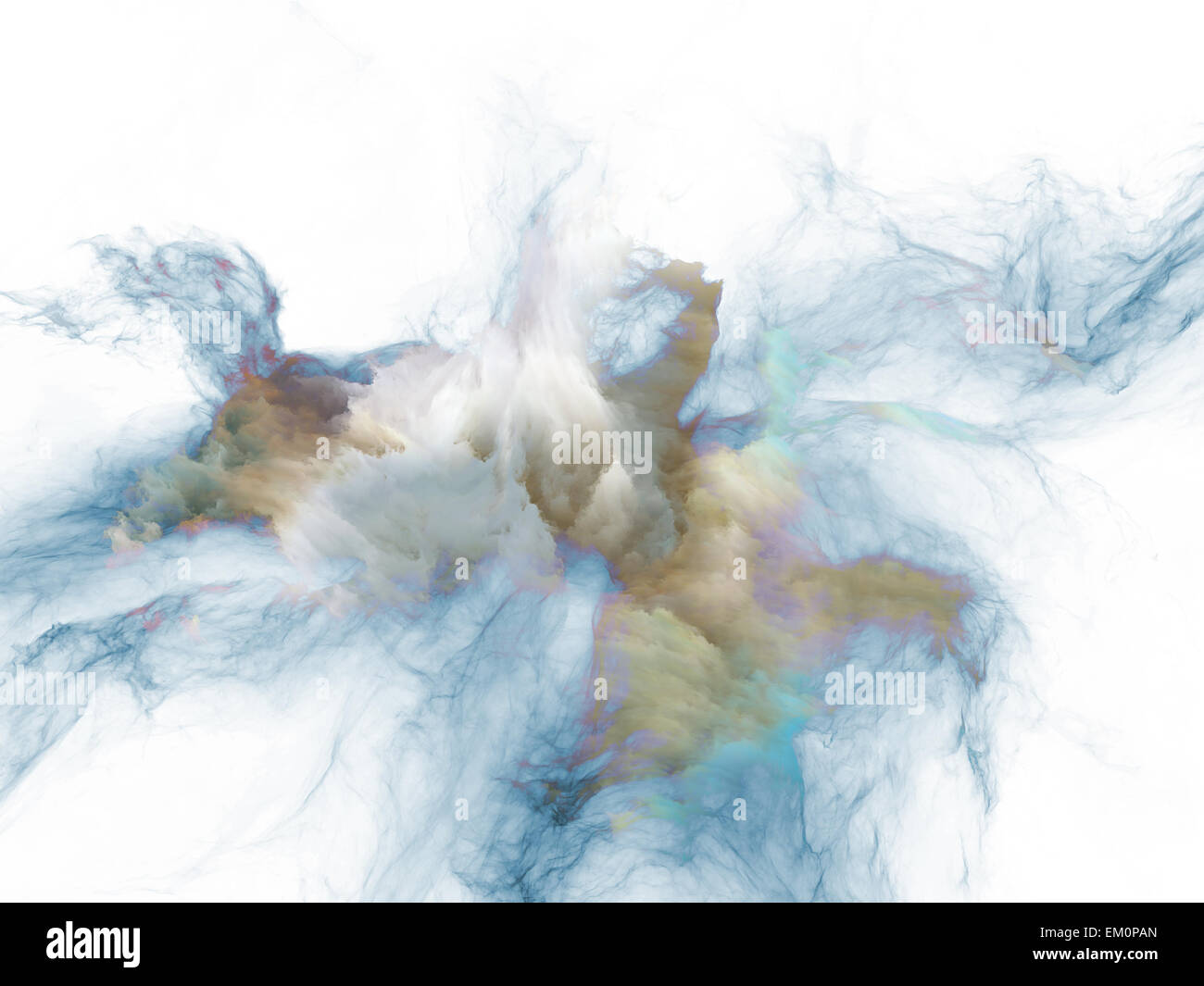Visualization of Fractal Burst Stock Photo - Alamy