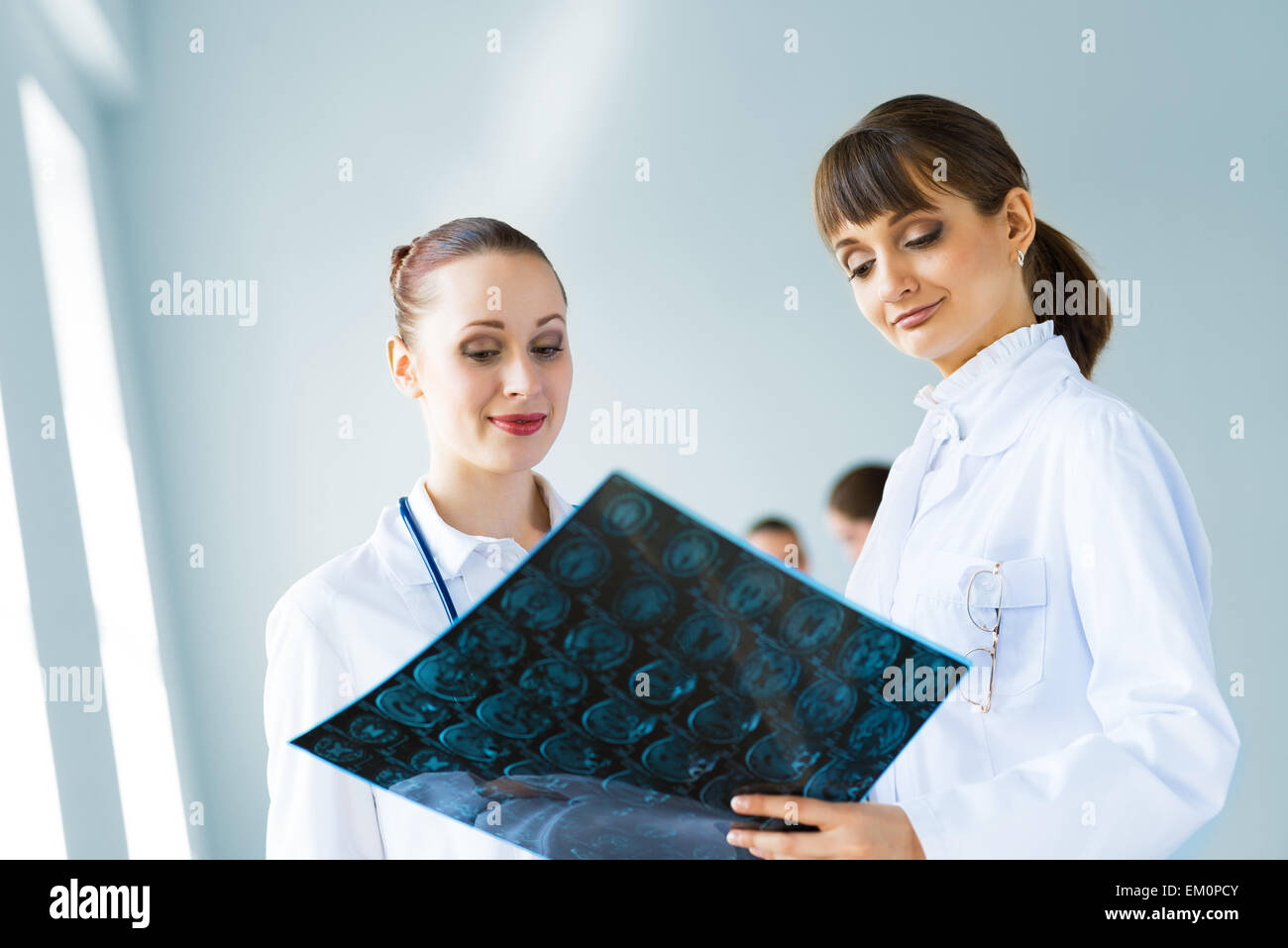 image of two doctors Stock Photo - Alamy