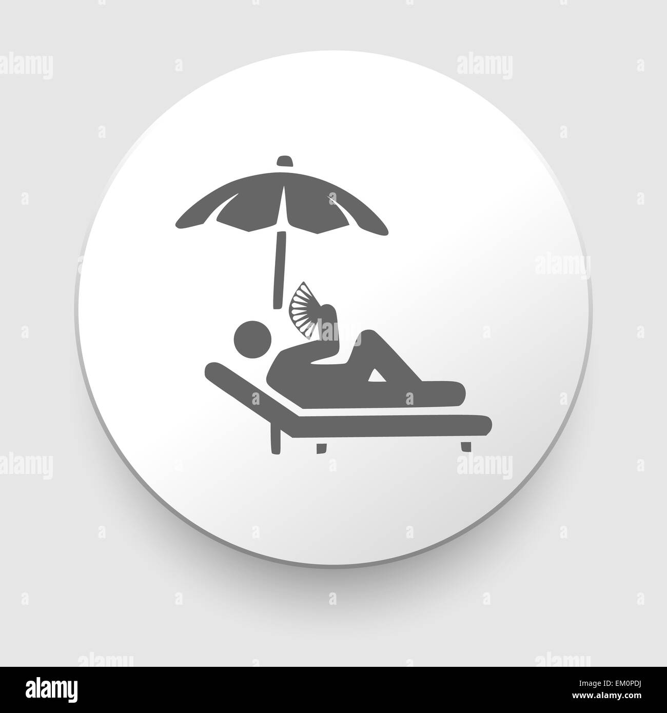 Relaxation sign Black and White Stock Photos & Images - Alamy