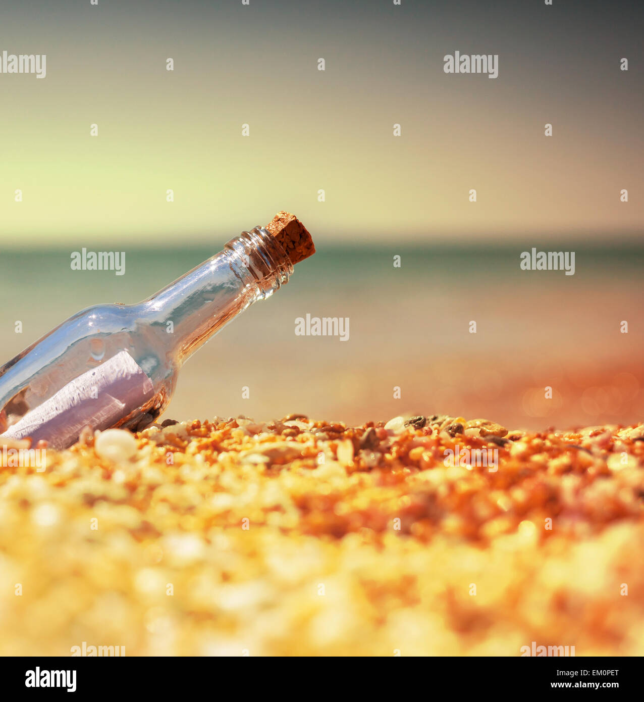 Bootle on beach Stock Photo - Alamy