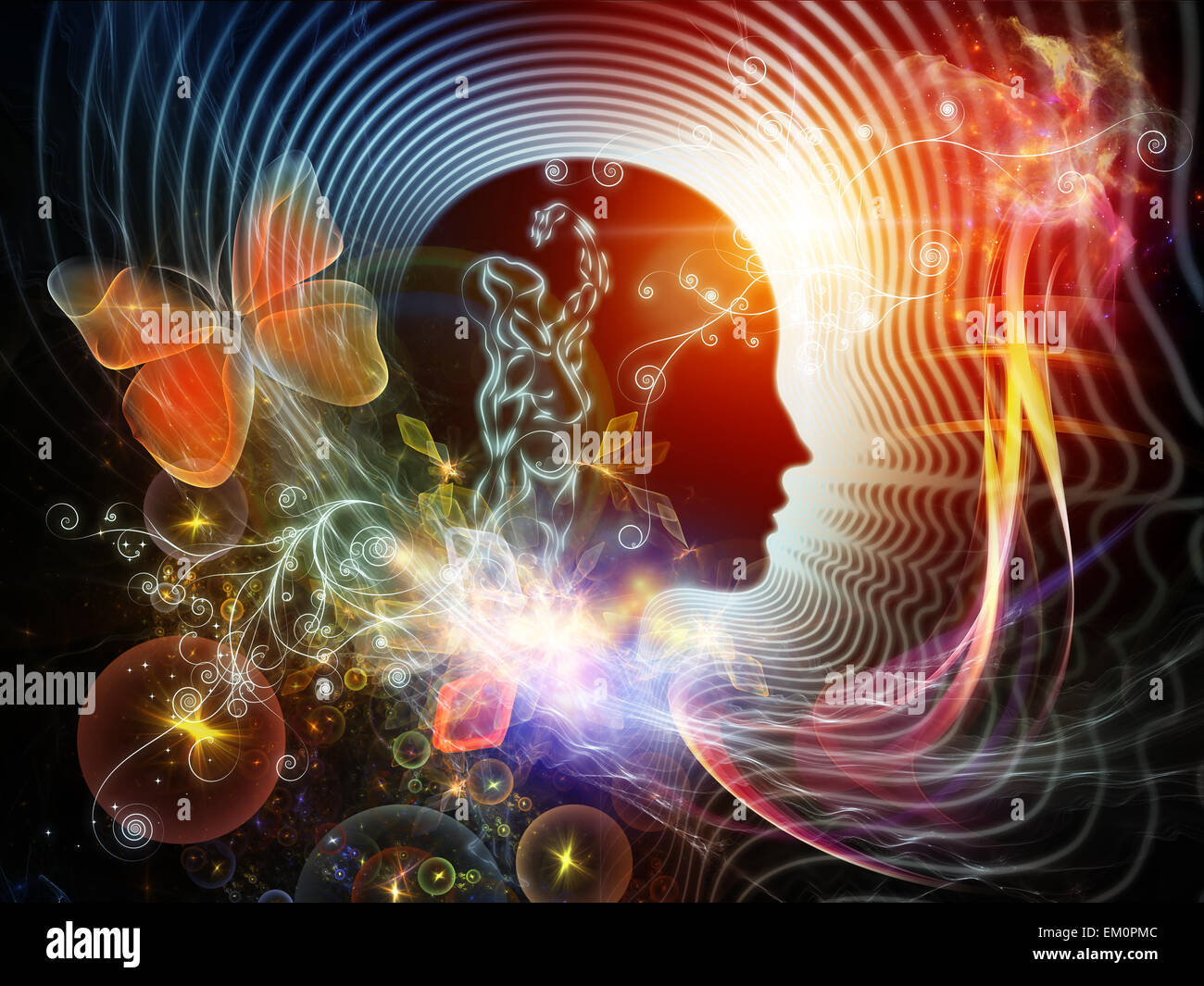 Synergies of Human Mind Stock Photo - Alamy