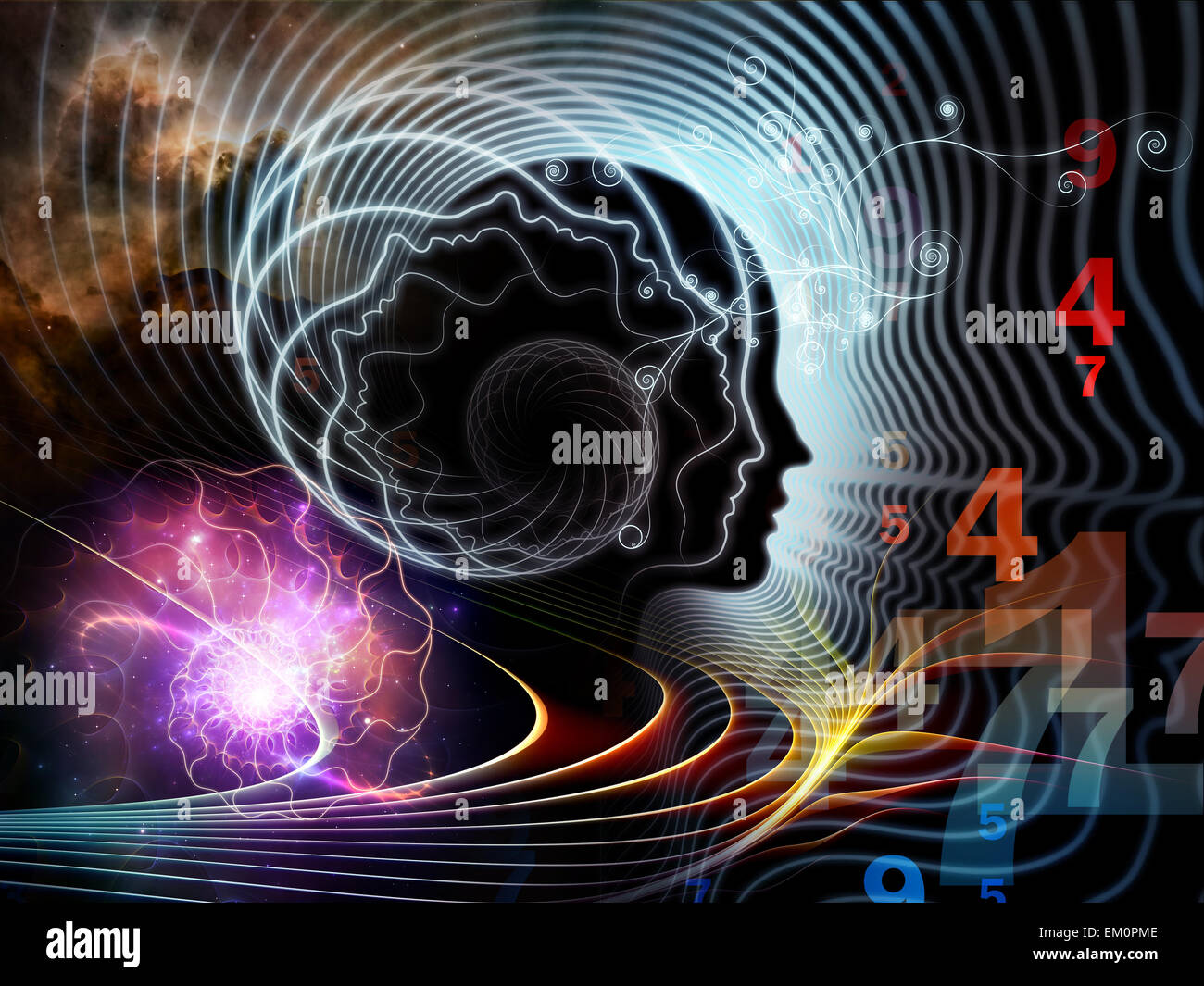 Paradigm of Human Mind Stock Photo - Alamy