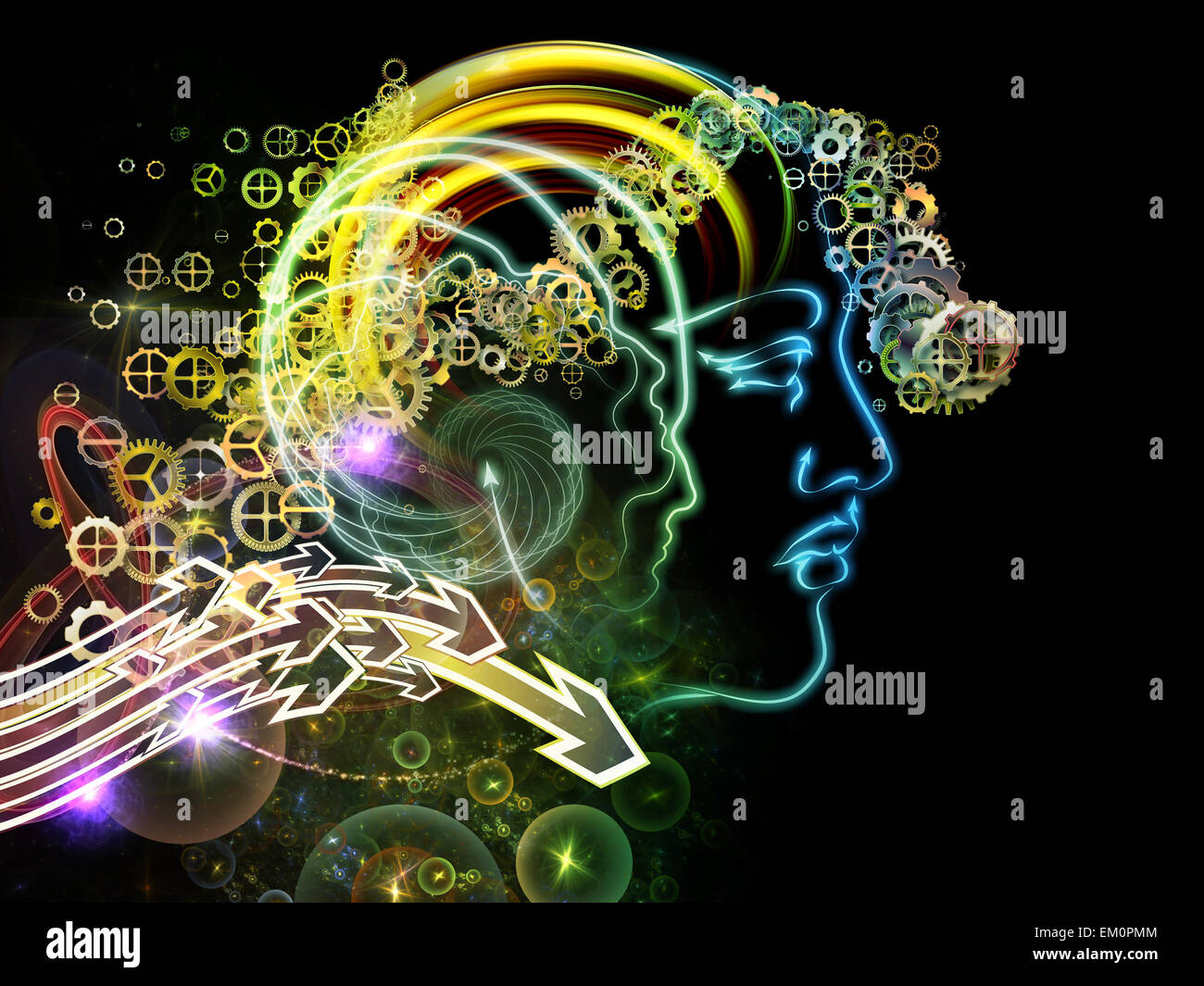 Human mind process hi-res stock photography and images - Alamy