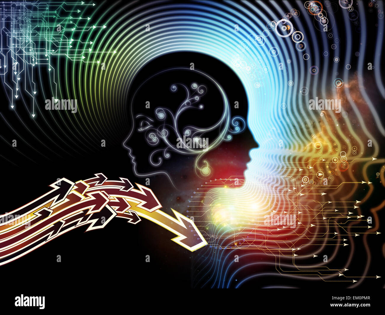 Realms of Human Mind Stock Photo - Alamy