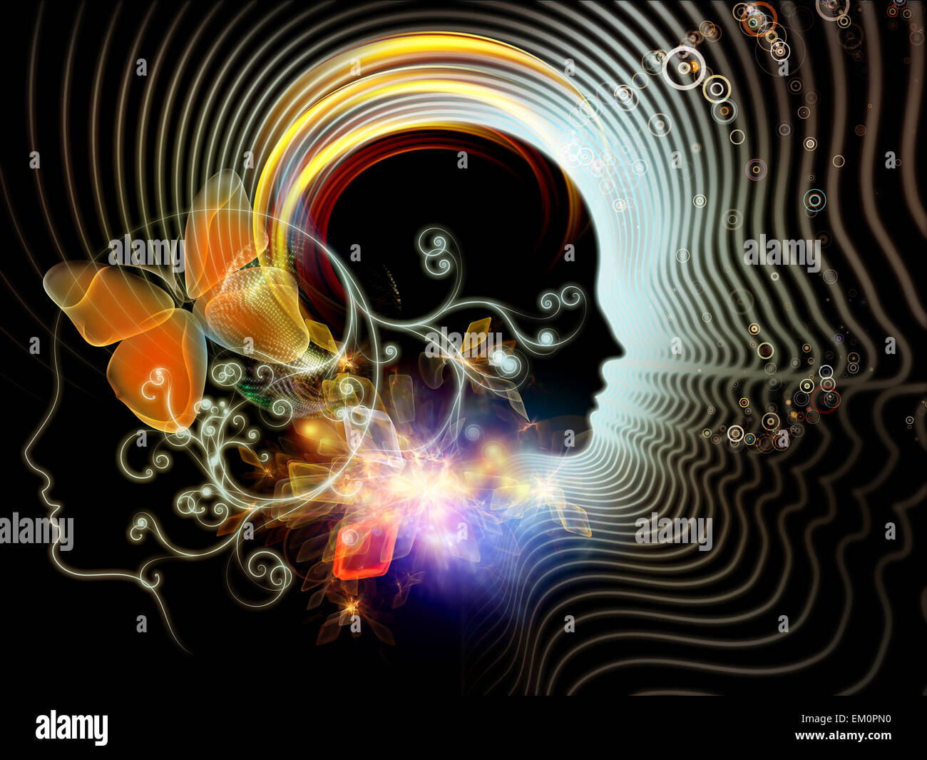 Reality of Human Mind Stock Photo - Alamy