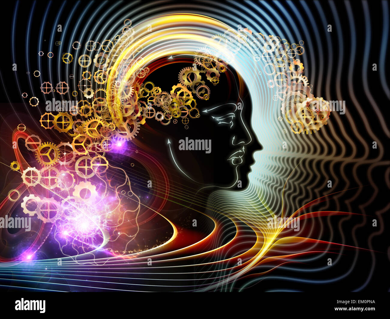 Door to Human Mind Stock Photo - Alamy