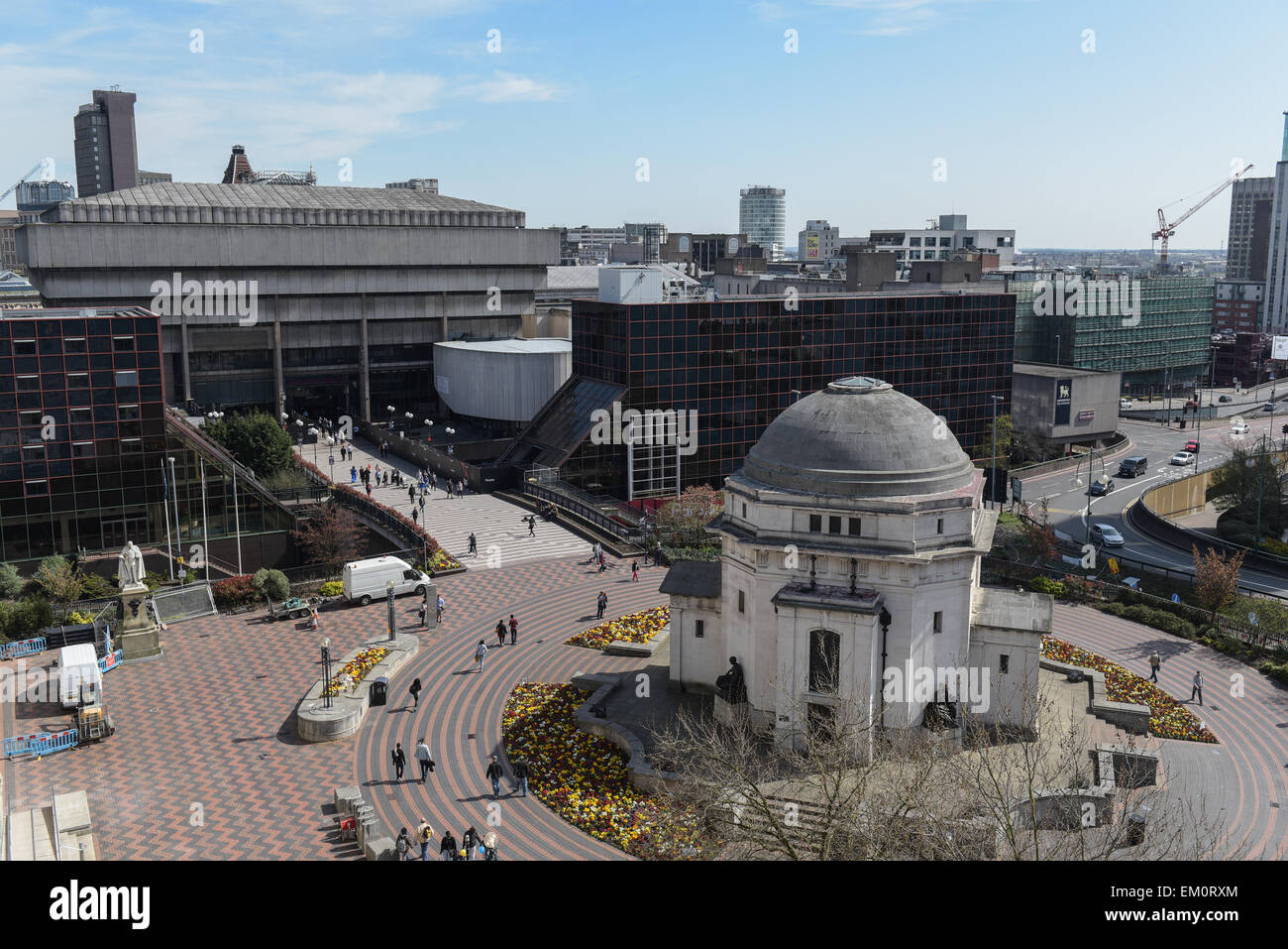 Birmingham, UK. 15th Apr, 2015. The old Birmingham Central Library ...