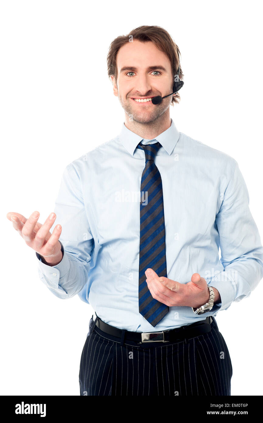 How can I help you today Stock Photo - Alamy