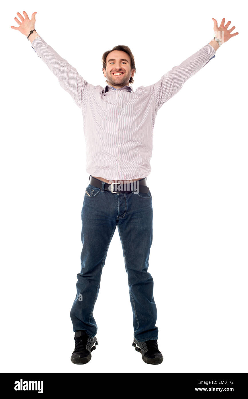 I am the happiest man Stock Photo - Alamy