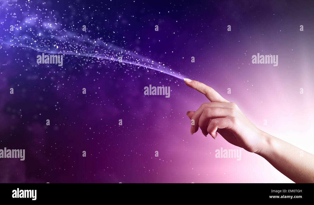 Magical gesture hi-res stock photography and images - Alamy