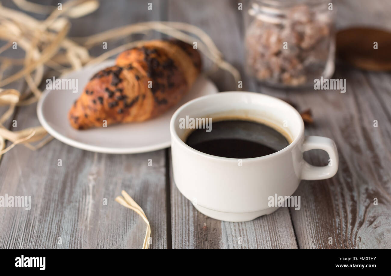 breakfast of coffee Stock Photo - Alamy