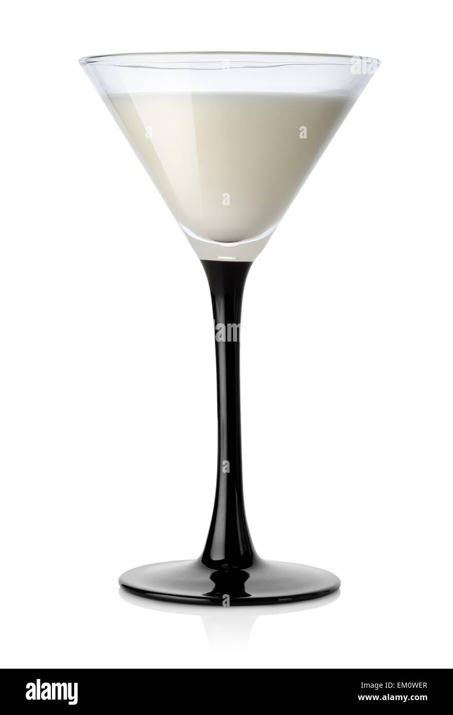 Clear martini cocktail in Cut Out Stock Images & Pictures - Alamy