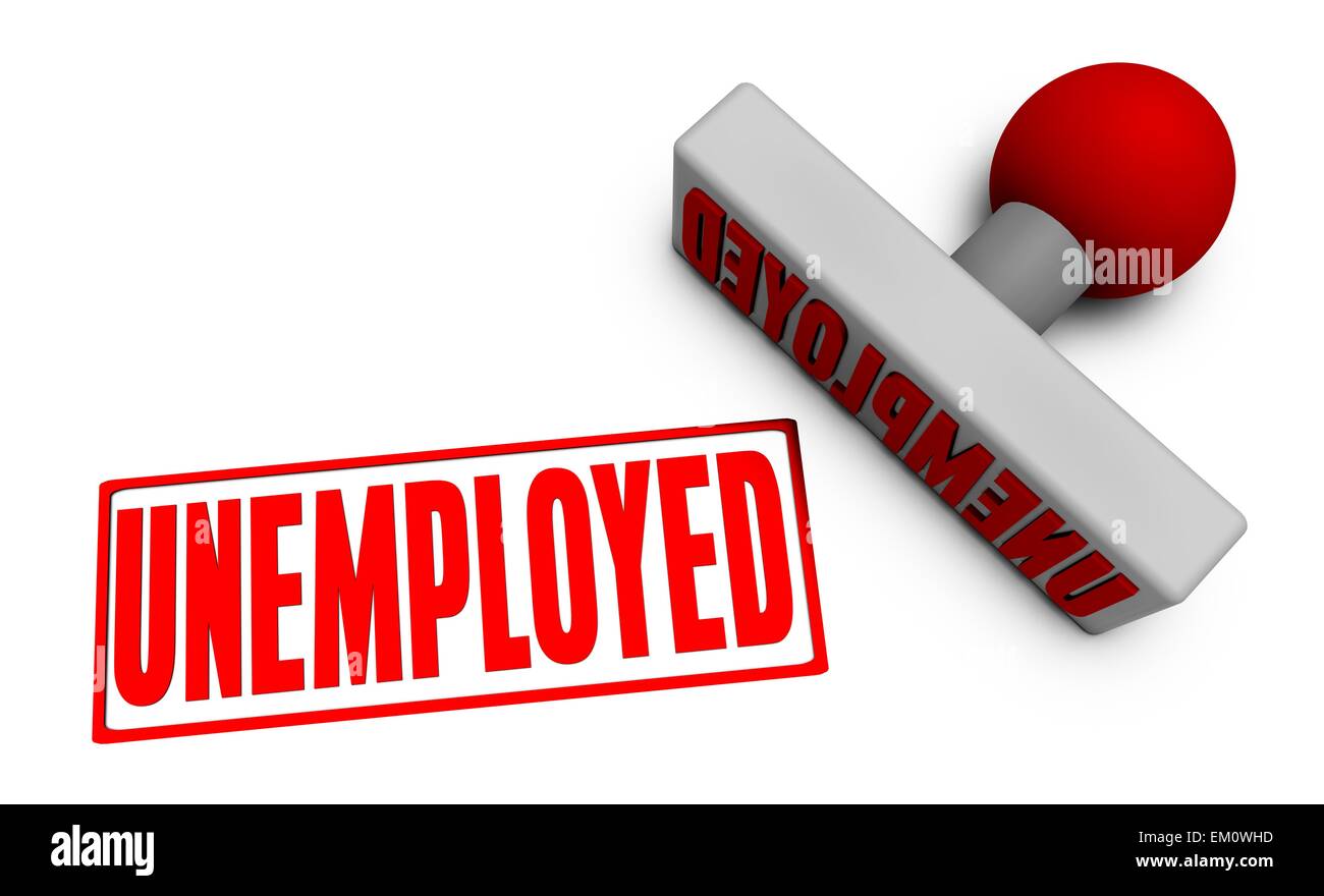 Unemployed stamp hi-res stock photography and images - Alamy