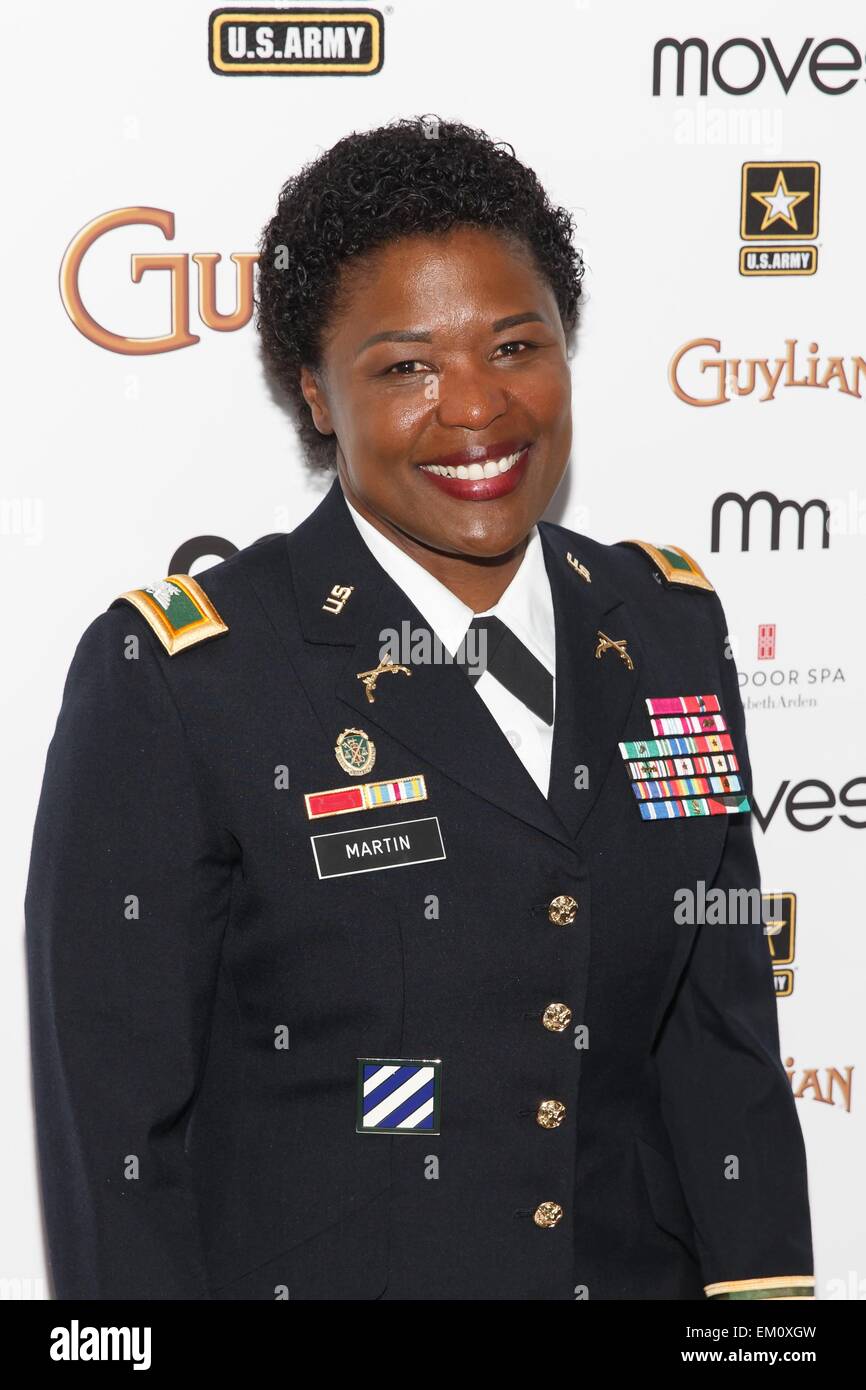 New York, NY, USA. 14th Apr, 2015. Colonel Donna Martin at arrivals for ...