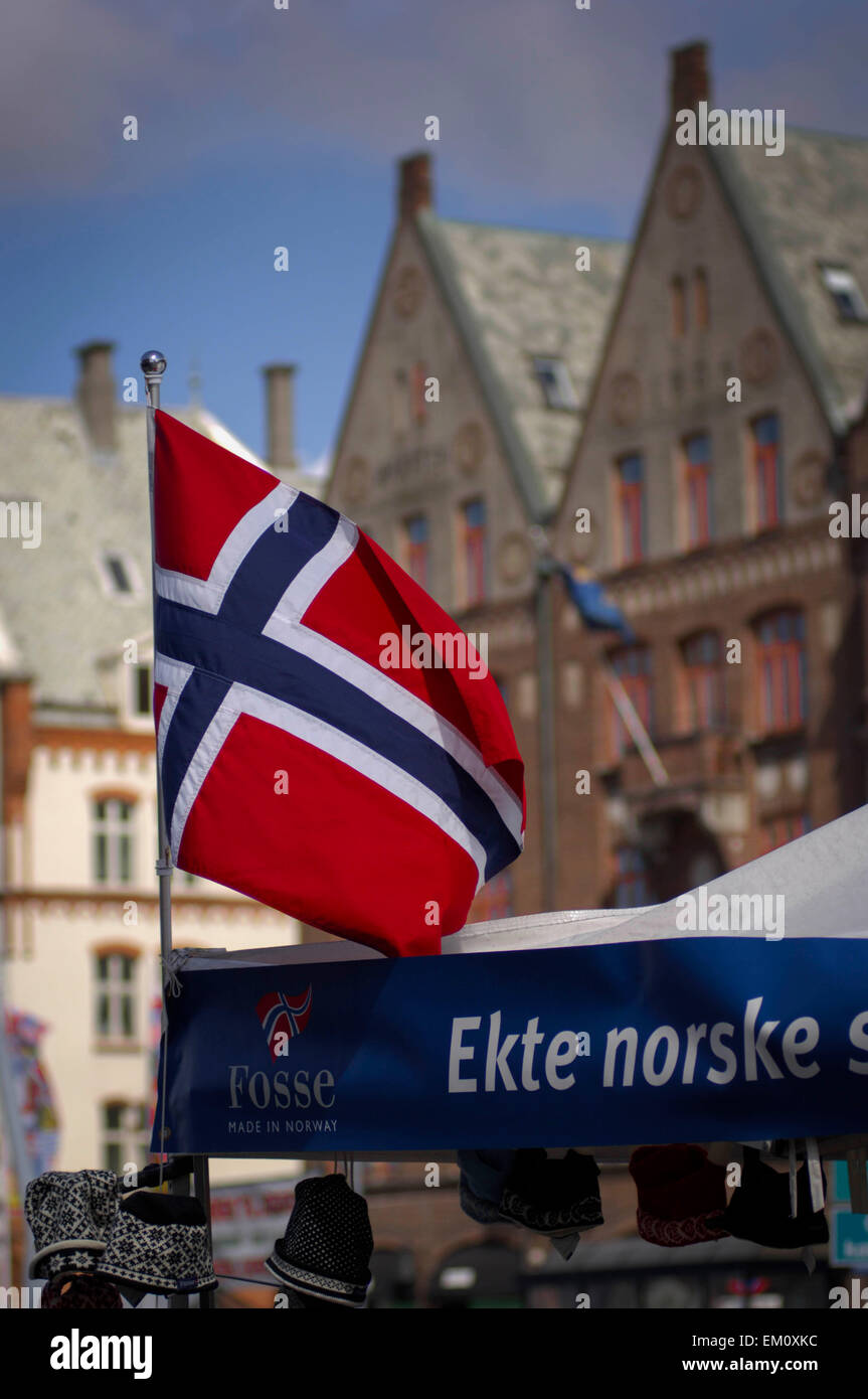 Bergen flag hi-res stock photography and images - Alamy