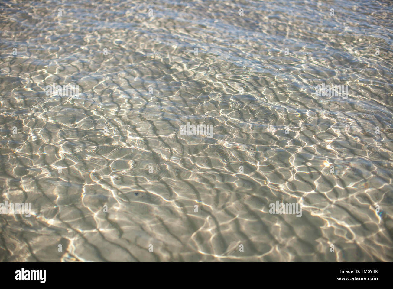 Beach ripples on the white sands of Boracay in the Philippines Stock ...