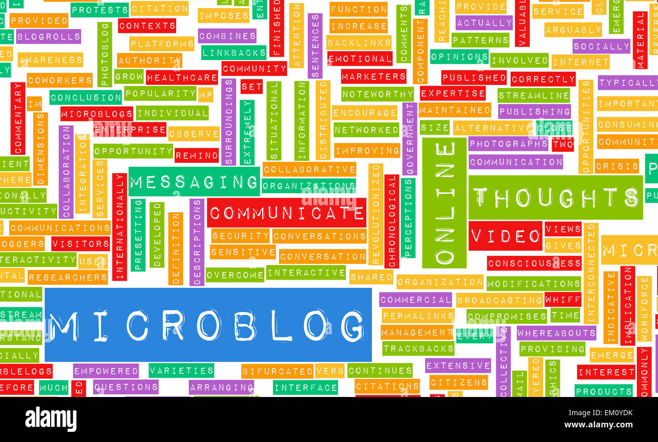 Microblogger hi-res stock photography and images - Alamy