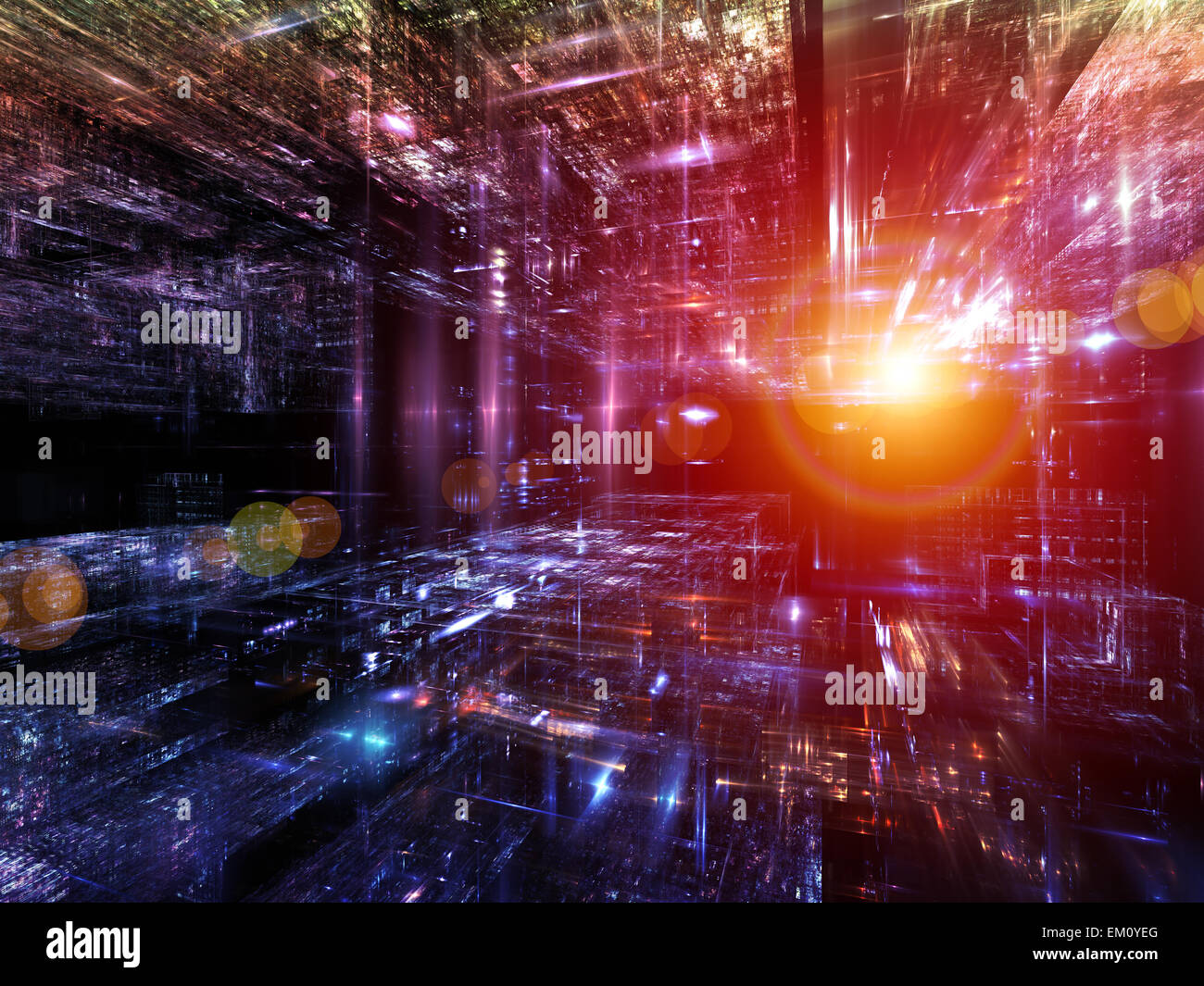 The Living Fractal World Stock Photo - Alamy