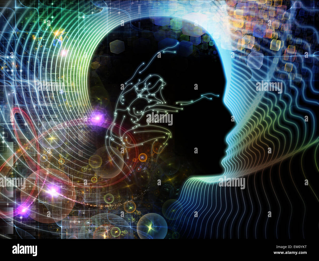 Inner Life of Human Mind Stock Photo - Alamy