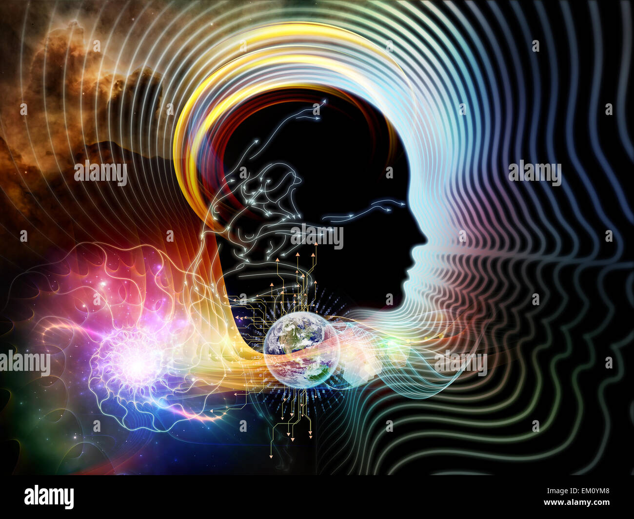 In Search of Human Mind Stock Photo - Alamy