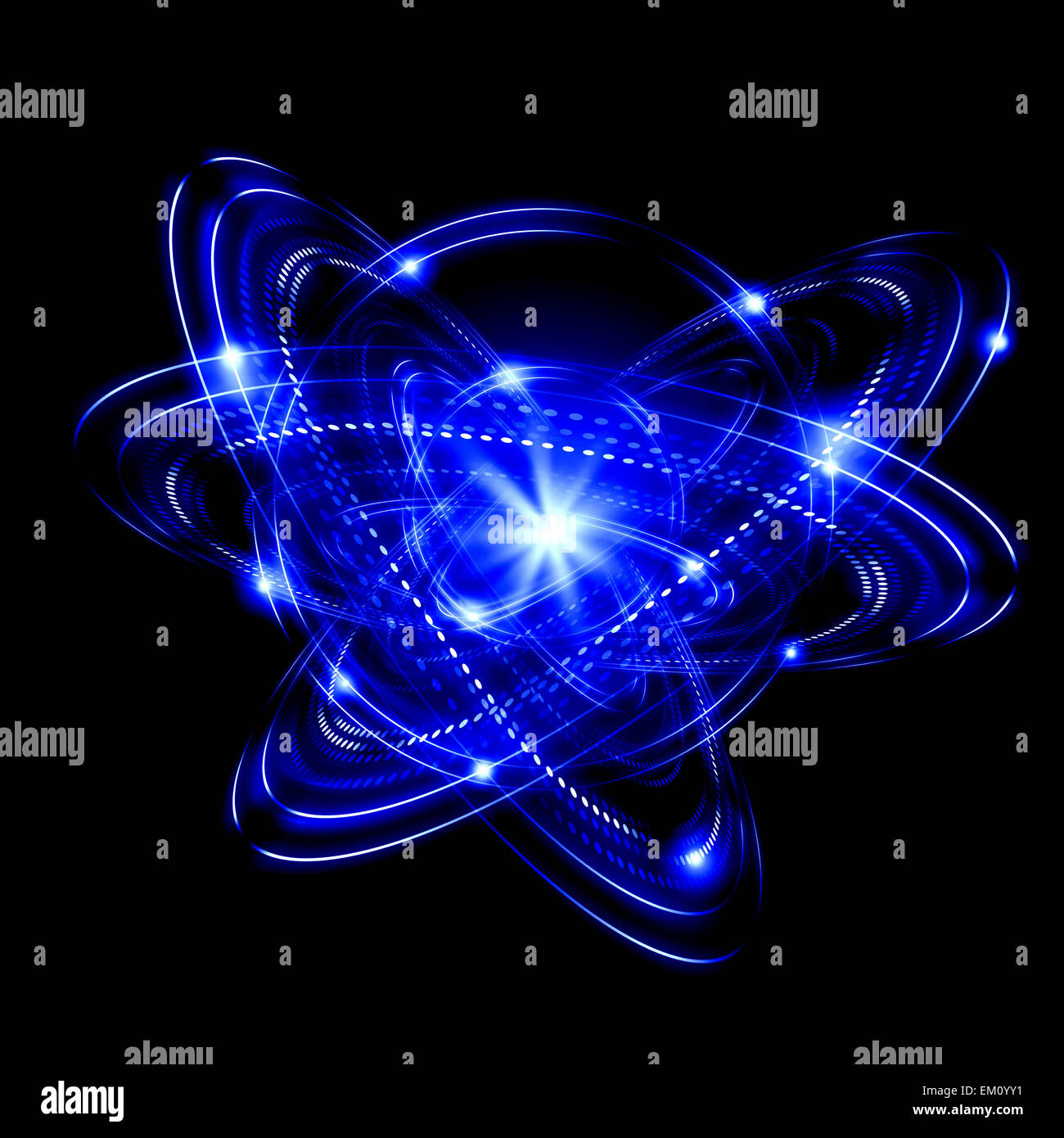 Image color atoms electrons physics hi-res stock photography and images ...