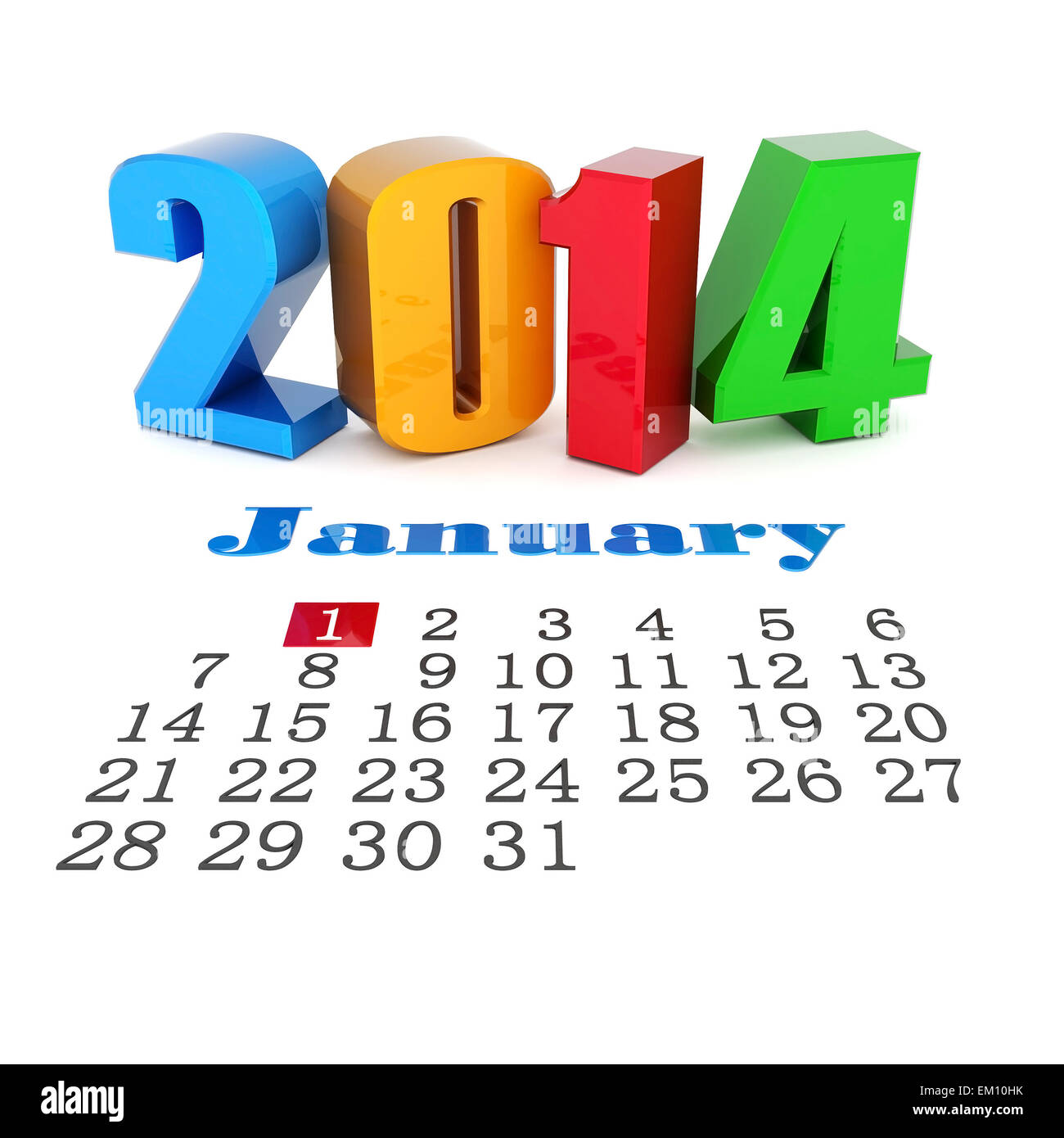 Calendar sheet new years hi-res stock photography and images - Alamy