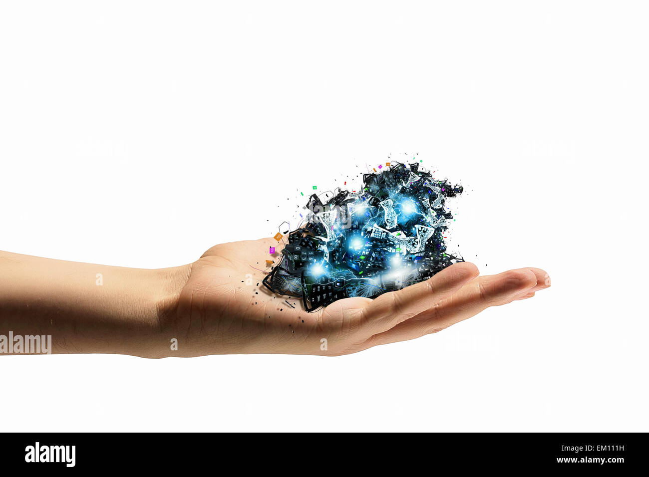 Hand pile Cut Out Stock Images & Pictures - Alamy