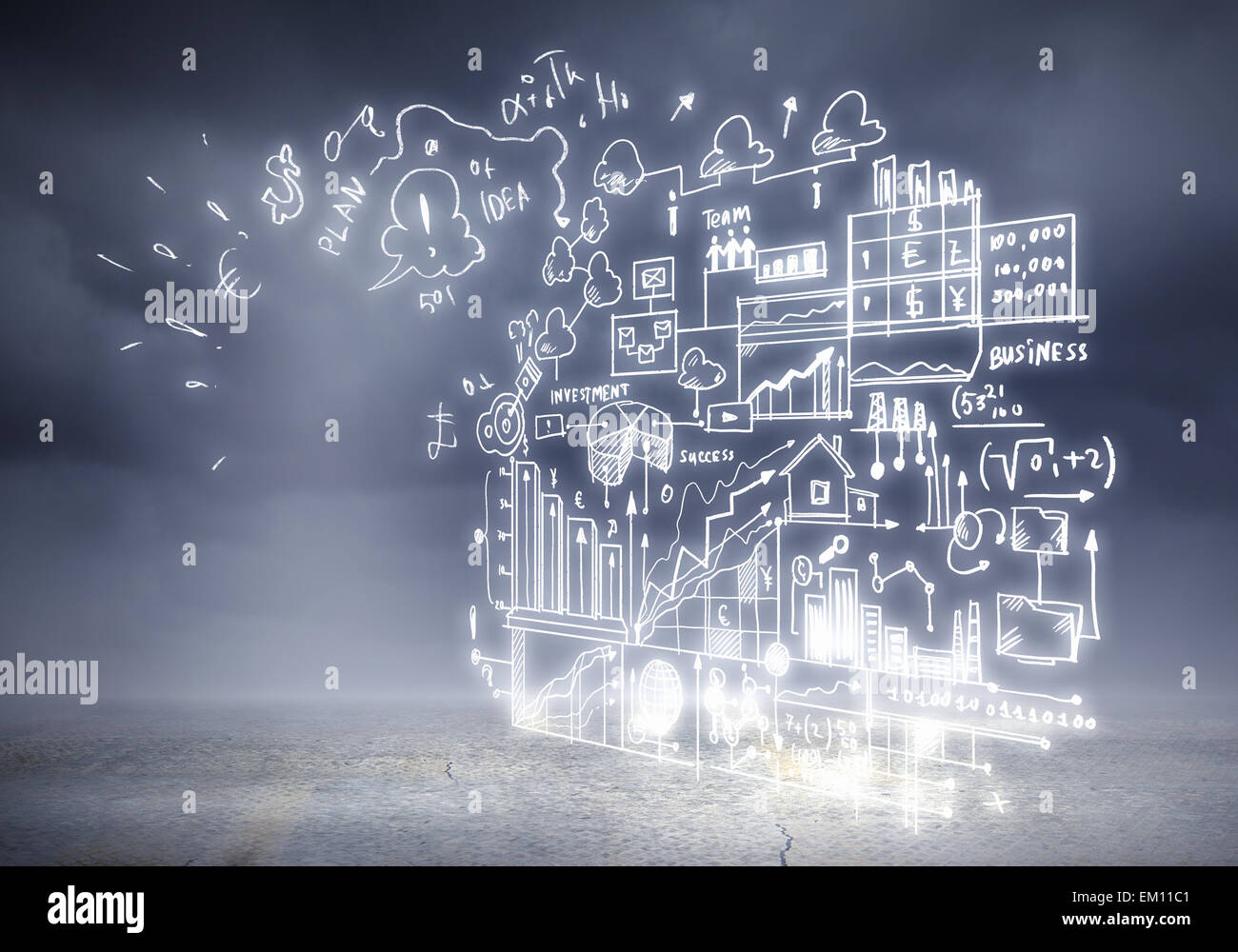 Sketch background hi-res stock photography and images - Alamy