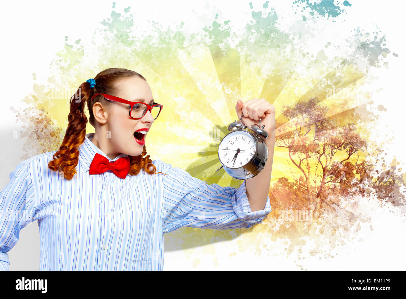 it is time! Stock Photo - Alamy