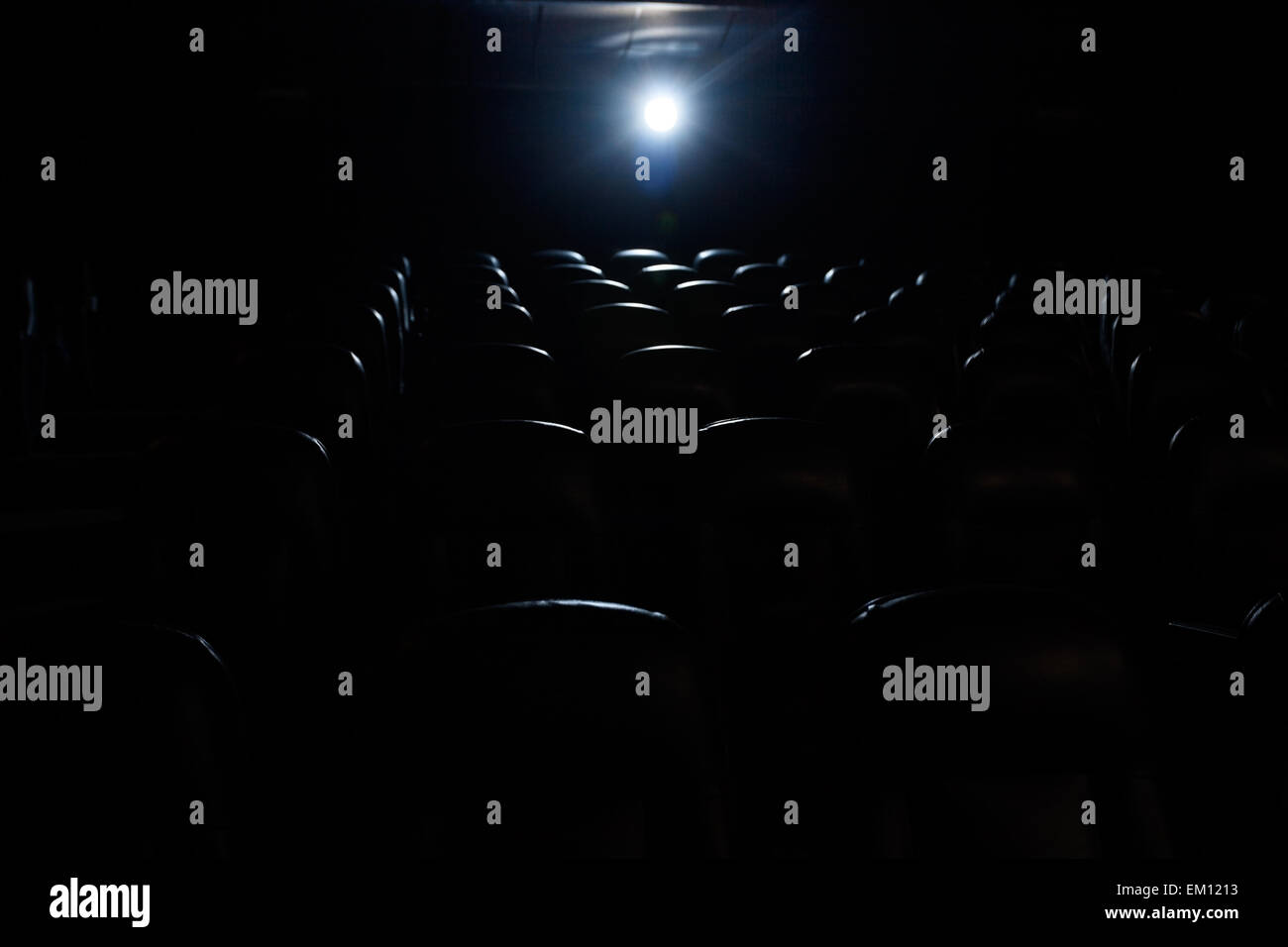 Empty Movie Theater Stock Photo - Alamy