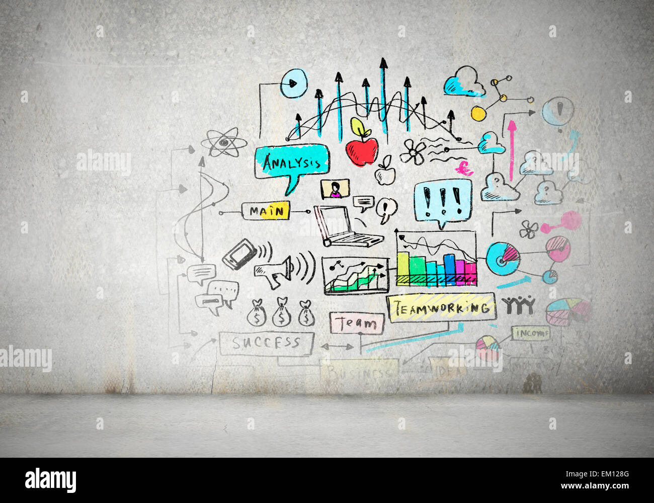 Business plan image Stock Photo - Alamy