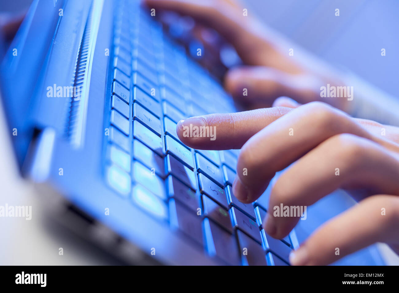 Keyboard backlighting hi-res stock photography and images - Alamy